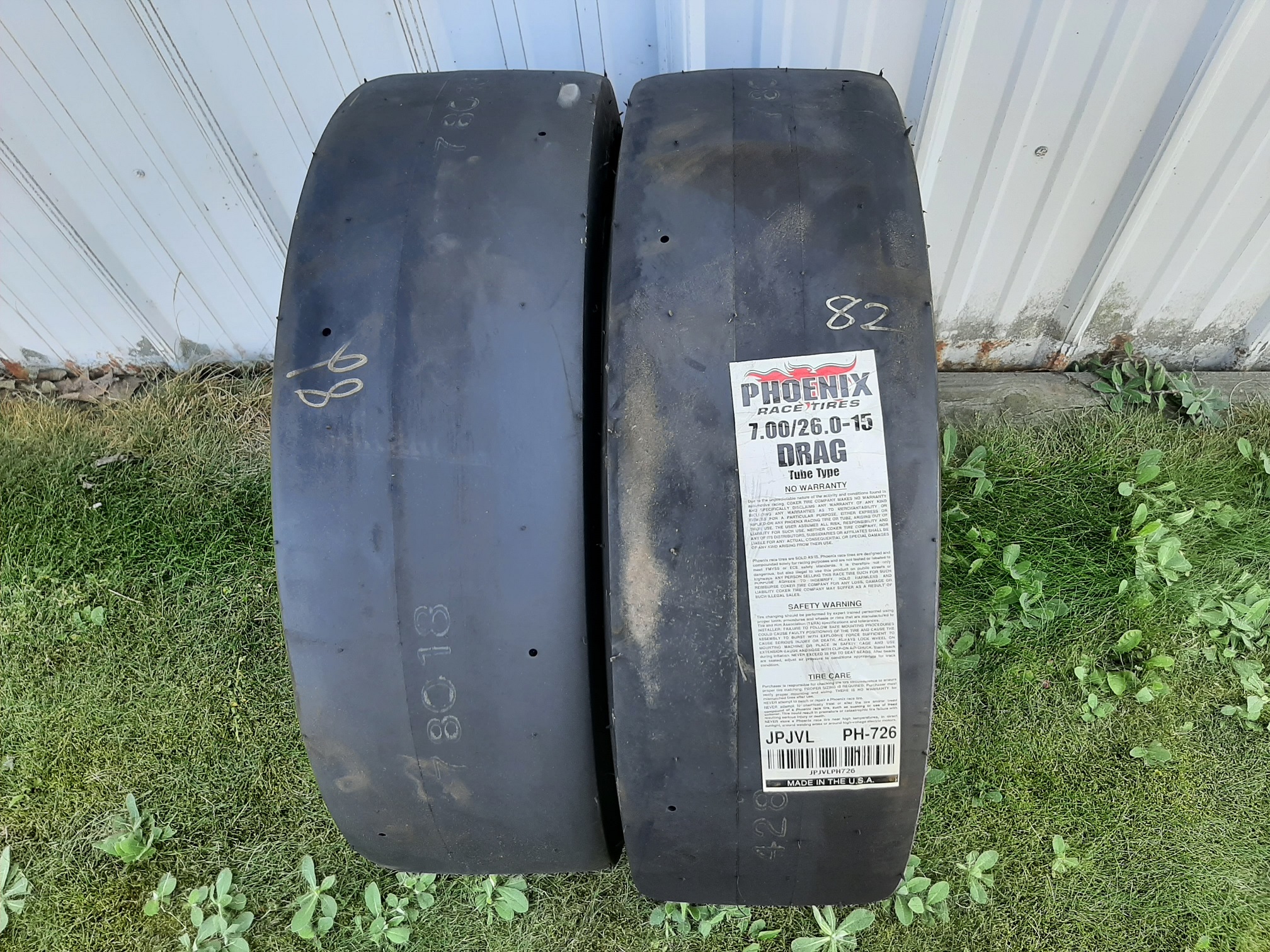 PHOENIX DRAG REARS 7.0/26.0-15 F9, ALSO REPLACEMENT FOR SPRINT CAR 6.0 ...